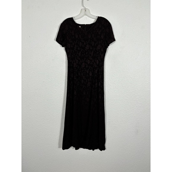 Laura Ashley | Dresses | Vintage Laura Ashley Dress Womens Small Plum ...